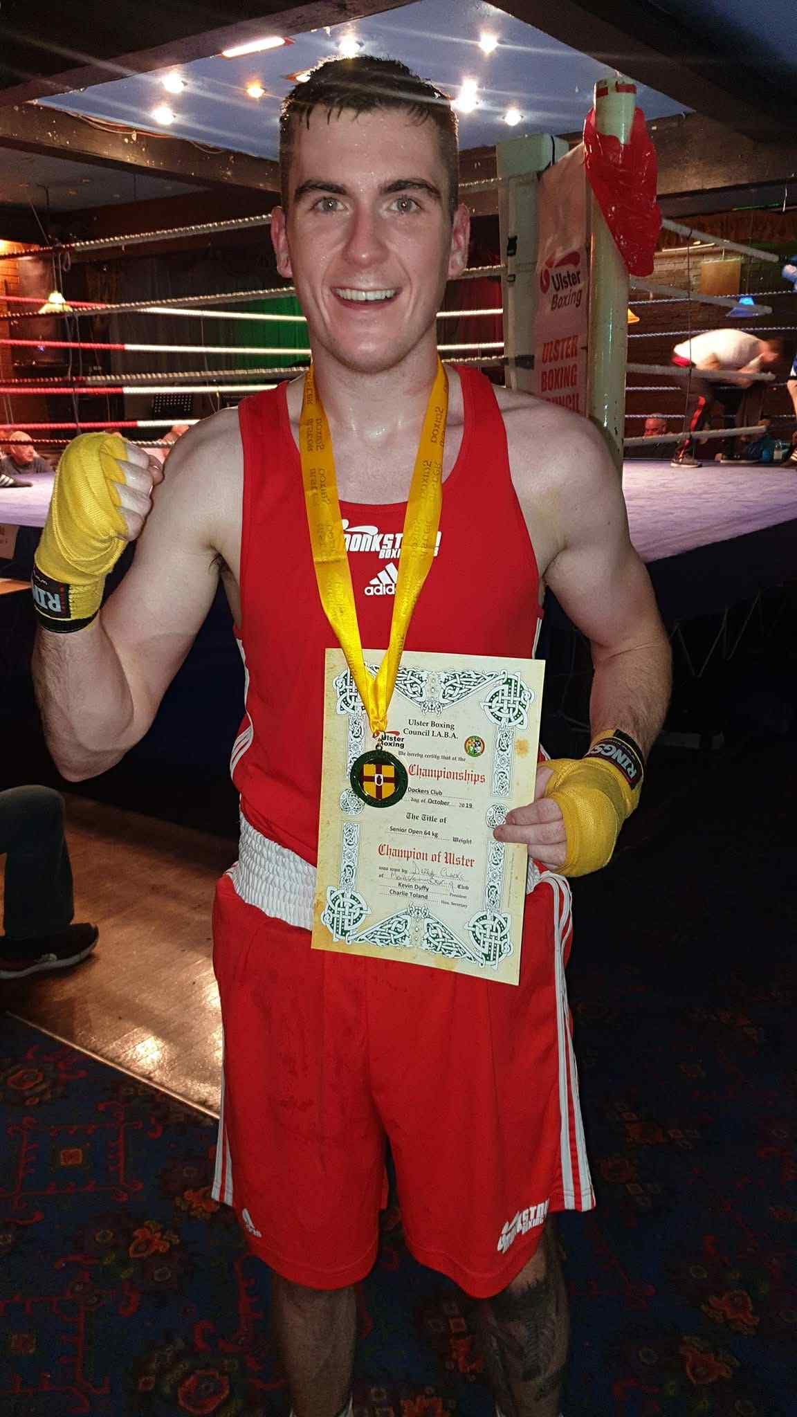 Local Newtownabbey Ulster elite champion boxer starts takeaway…