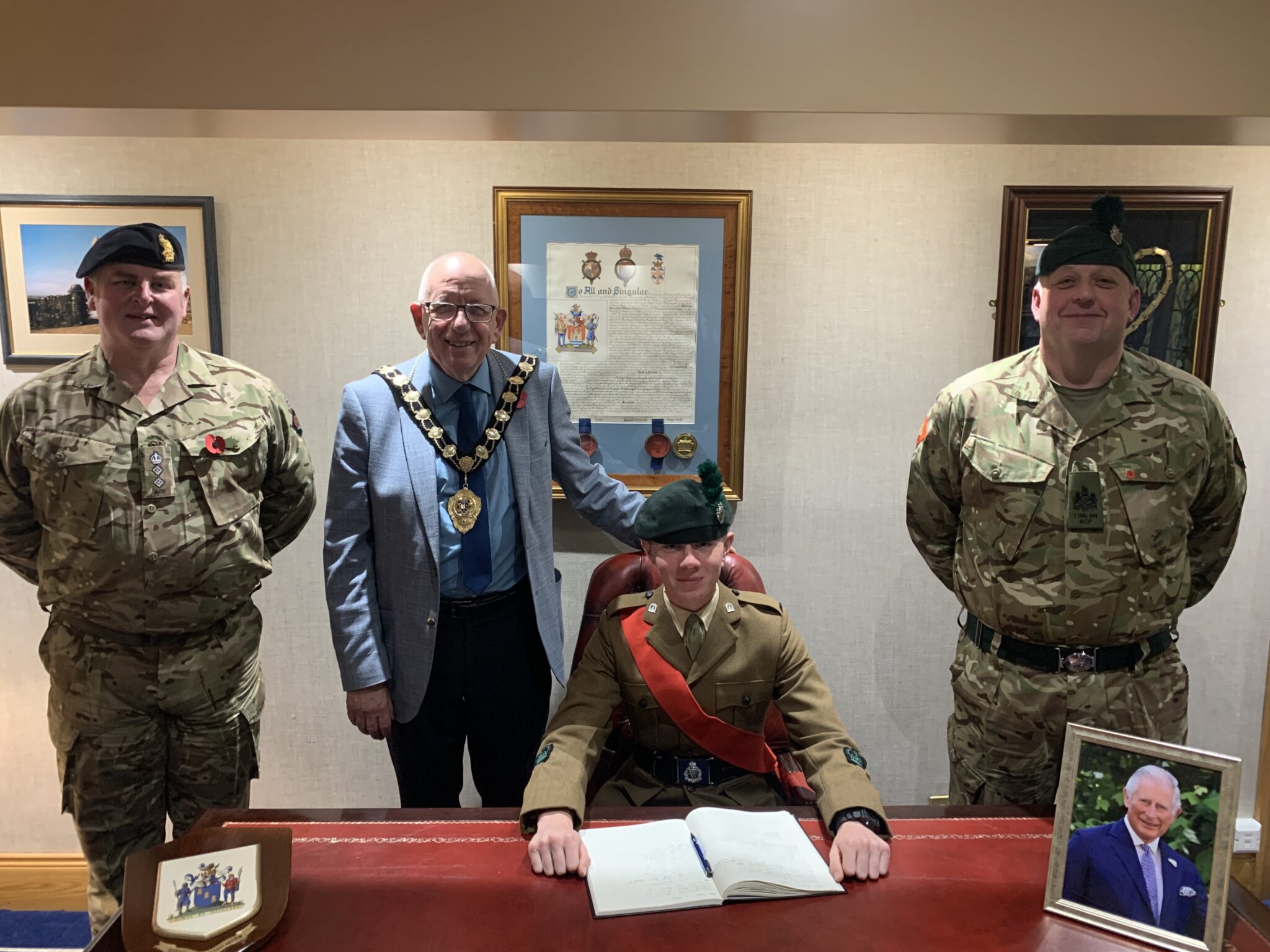Honouring Bravery and Dedication: Cadet Sergeant Major Ethan…