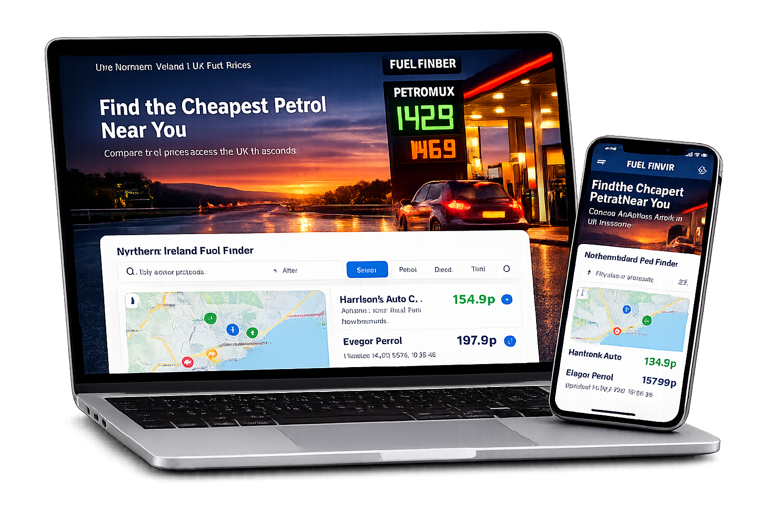 Advertise Fuel Finder - Northern Ireland Online